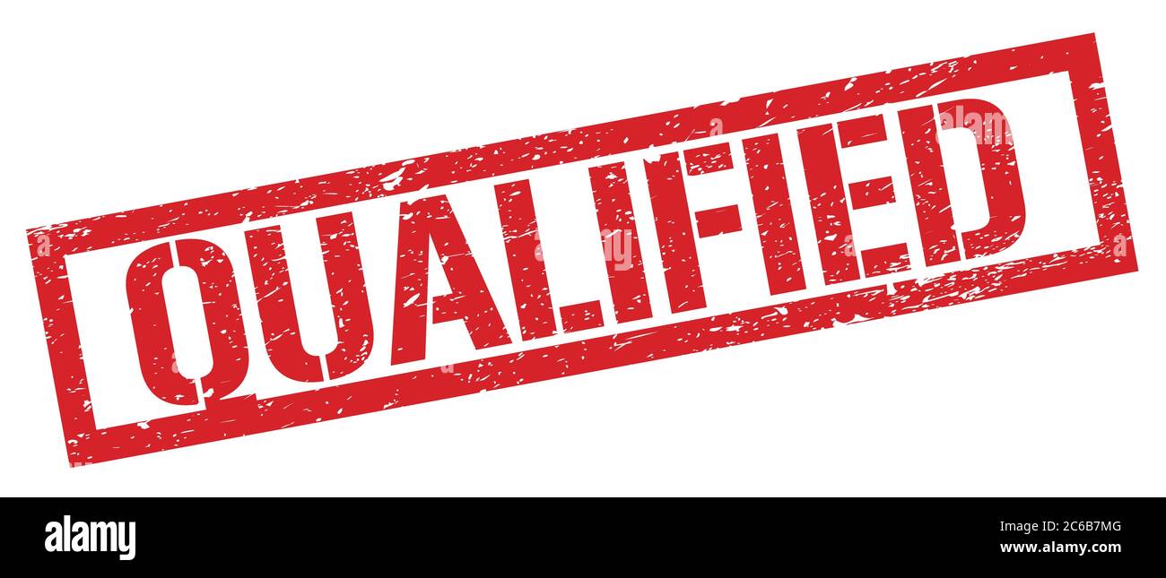 Qualified stamp hi-res stock photography and images - Alamy