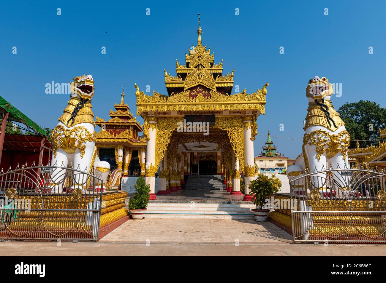 Shwesandaw Paya, principal shrine in Ye, Mon state, Myanmar (Burma ...