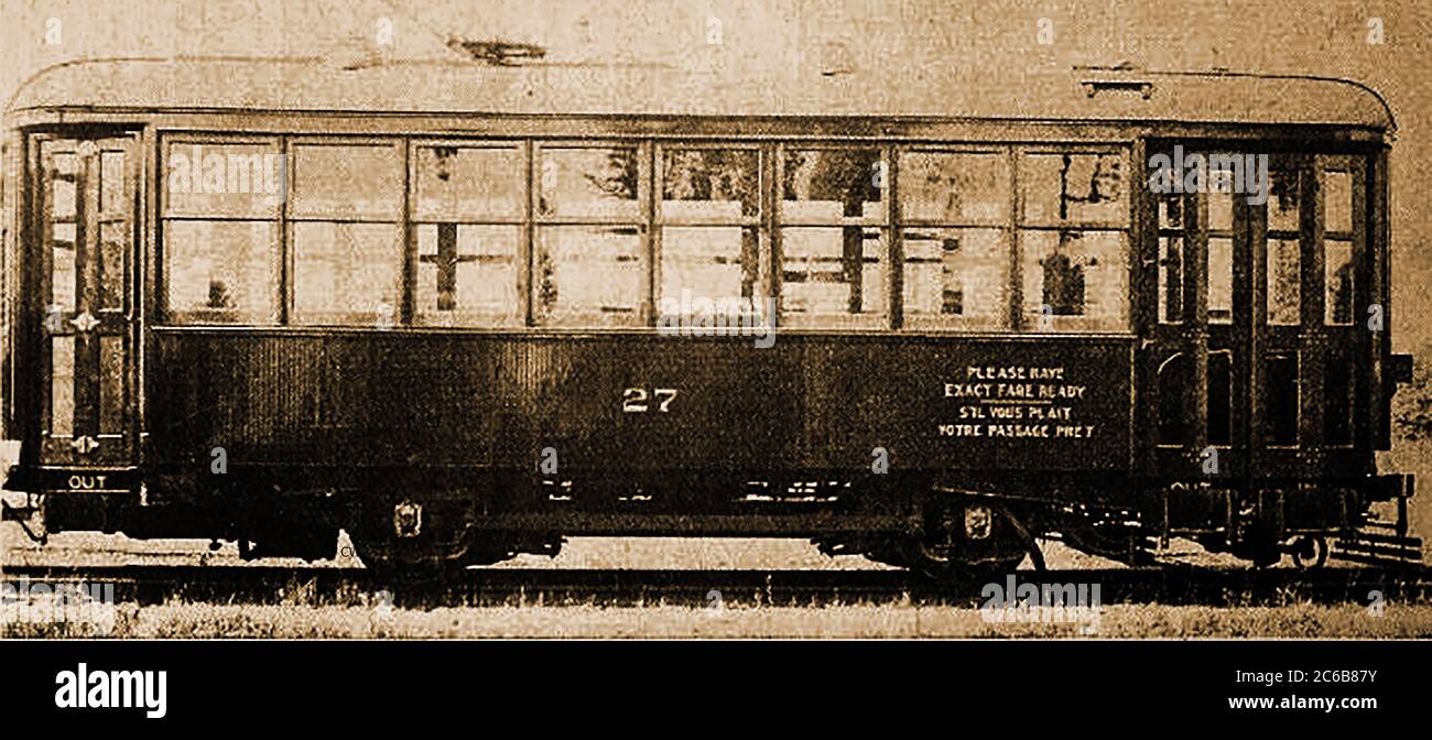 Bus transport 1920s hi-res stock photography and images - Alamy