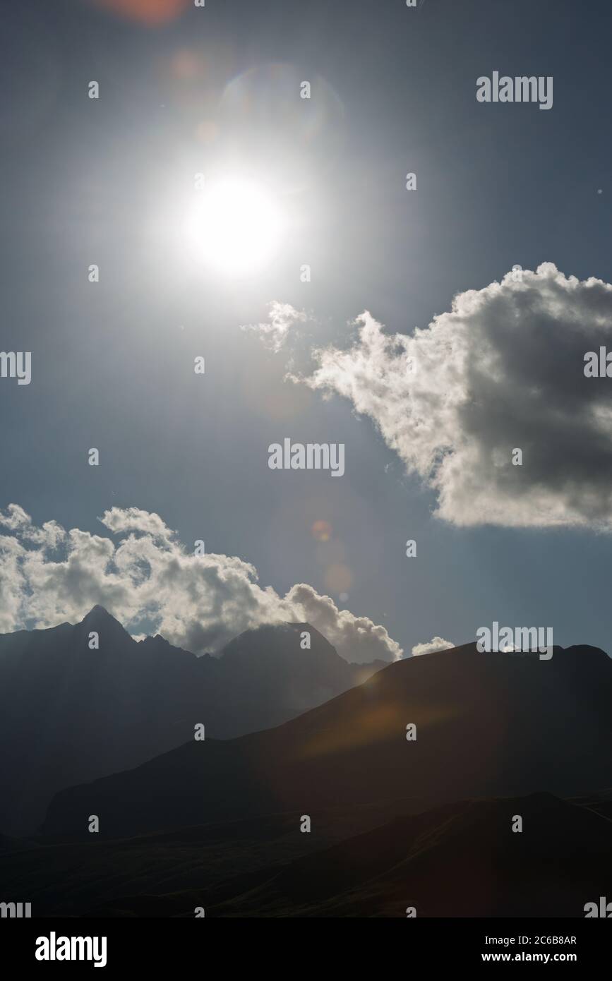Peaks in Tena Valley, Pyrenees, Spain Stock Photo - Alamy