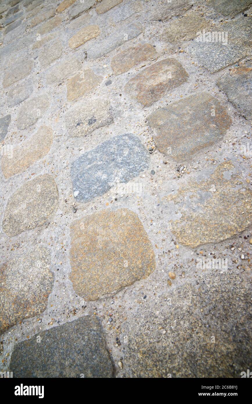 Floor of a street with stone tiles Stock Photo - Alamy