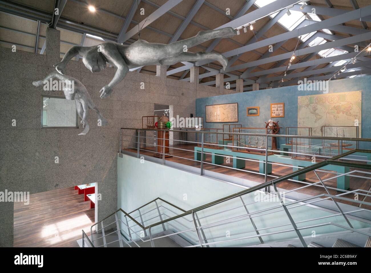 Museo do Mar de Galicia - sea maritime museum in VIgo, Galicia, Spain ...