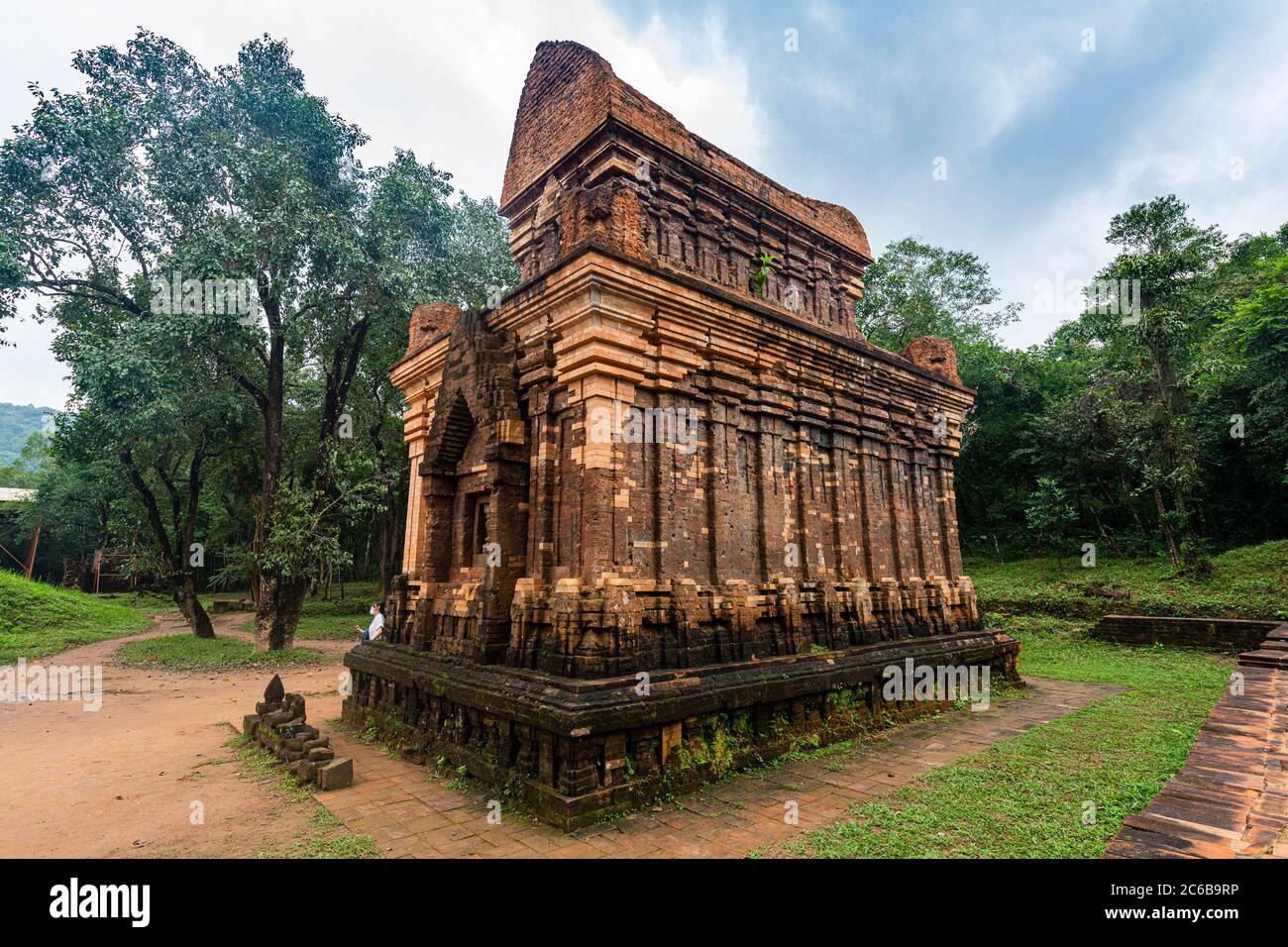 Champa Hindu temple in My Son, UNESCO World Heritage Site, Vietnam ...