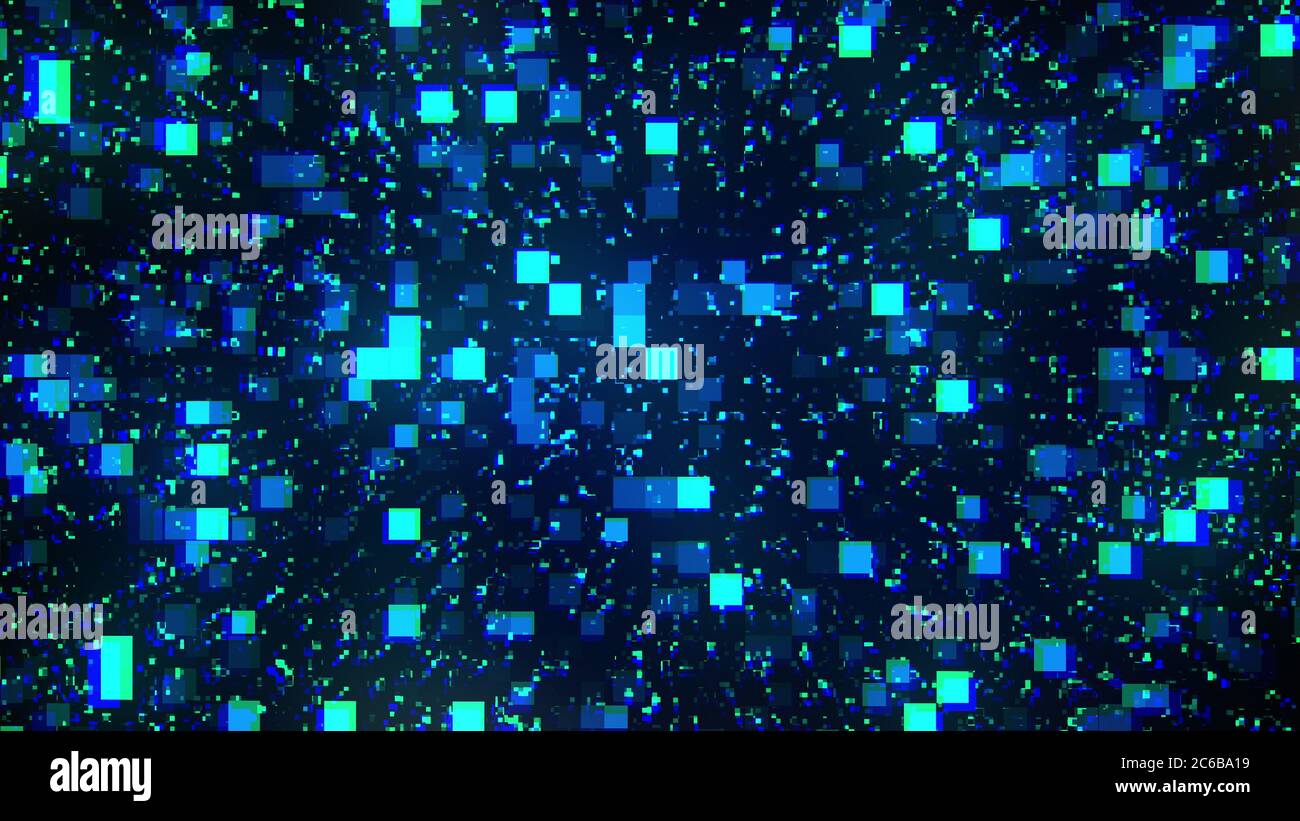 3d rendering of technology and data processing. Computer generated ...