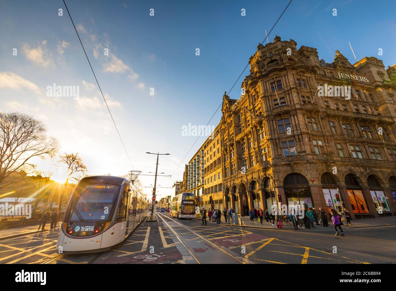 Tram road markings hi-res stock photography and images - Alamy