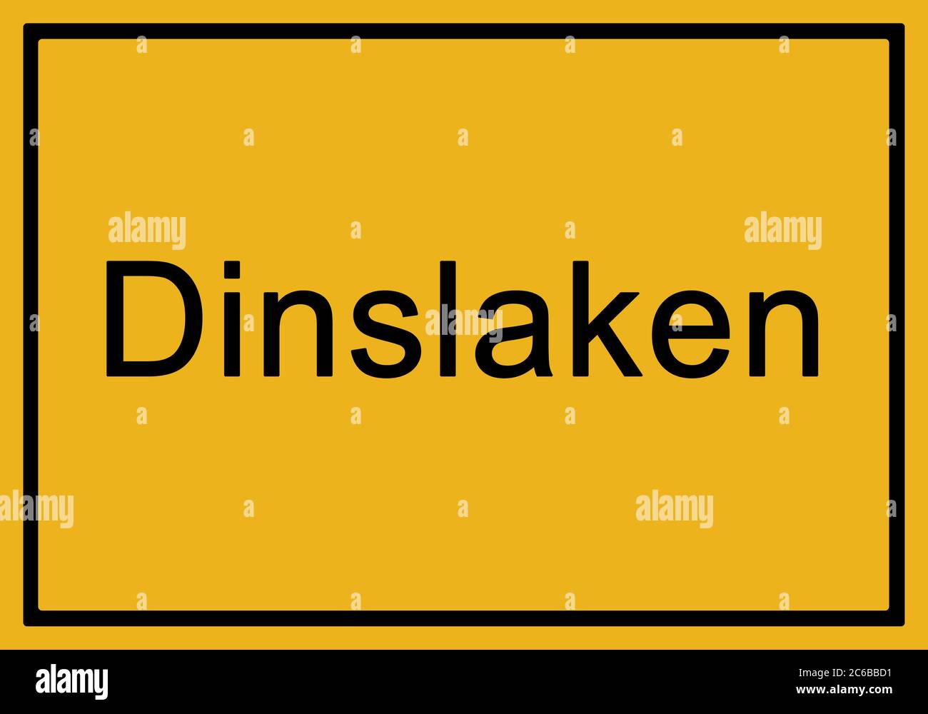 Yellow and black sign board hi-res stock photography and images - Alamy