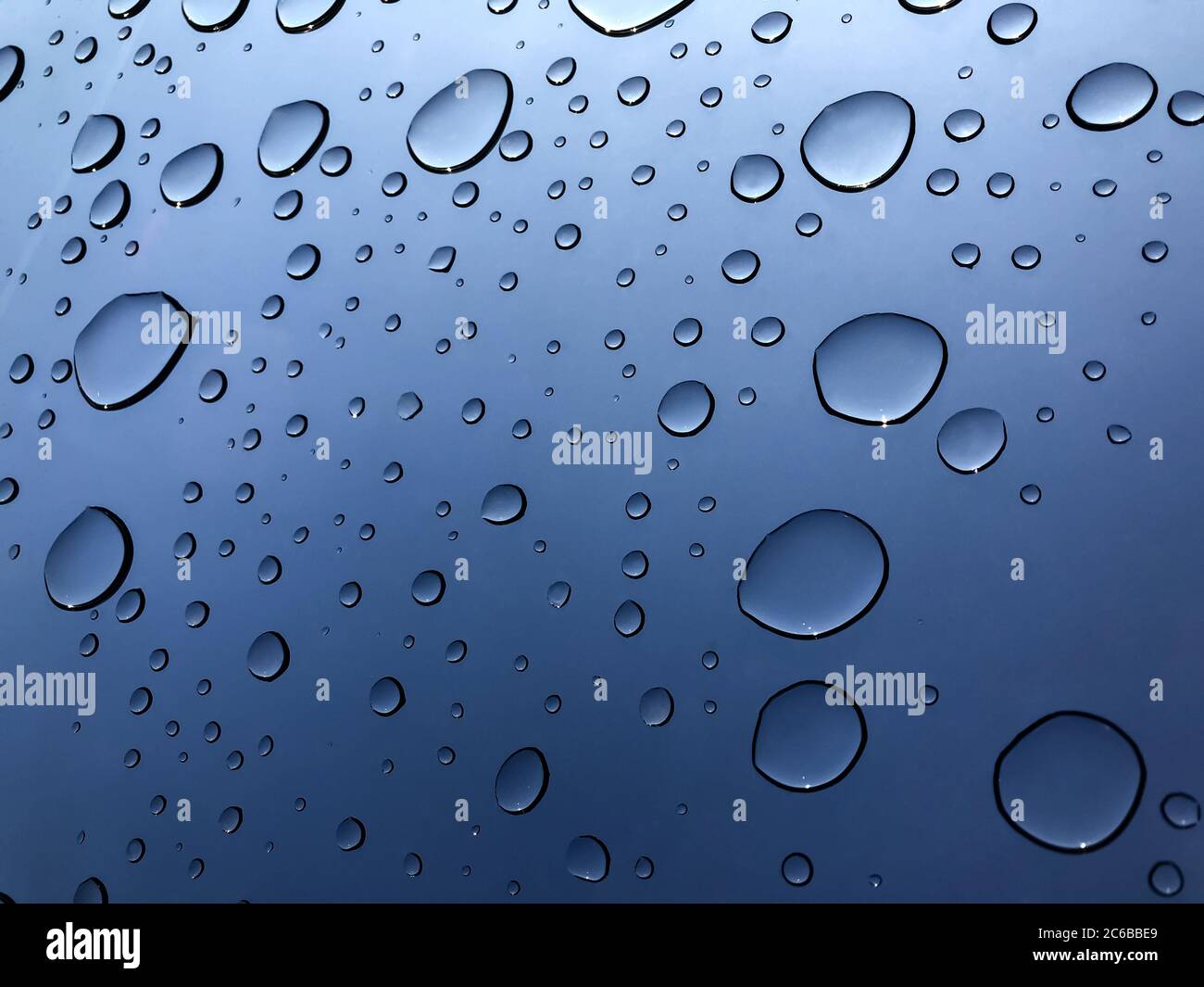 Water drops through the window after the rain Stock Photo - Alamy