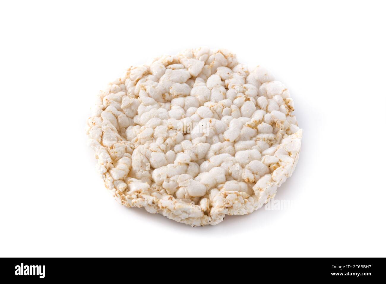 Puffed rice cake background Stock Photo - Alamy