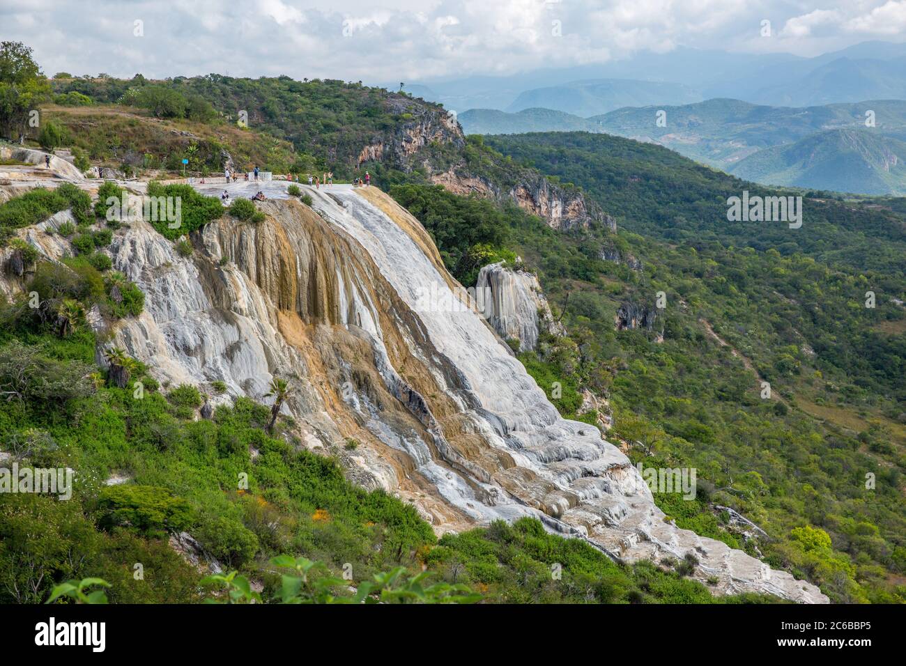 Hierve El Agua Petrified Waterfall In Oaxaca Mexico North America Hierve El Agua Petrified Waterfall In Oaxaca Mexico North America