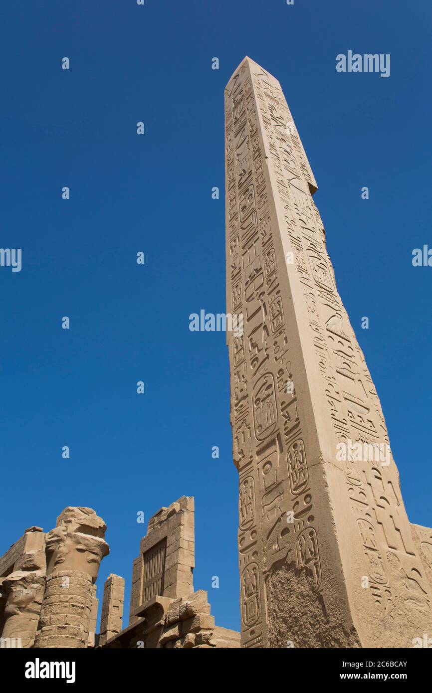 Obelisk of Hatshepsut, Karnak Temple Complex, UNESCO World Heritage ...