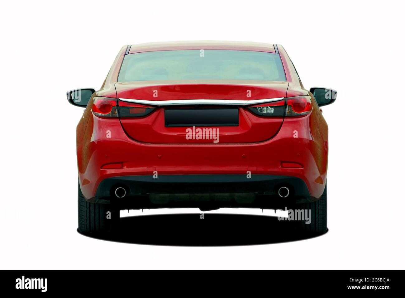 Rear view family Cut Out Stock Images & Pictures - Alamy