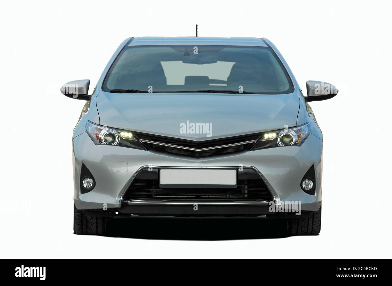 passenger car front view Stock Photo - Alamy