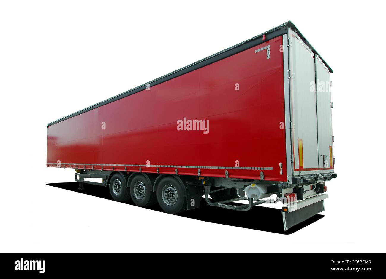 Trailer truck template hi-res stock photography and images - Alamy