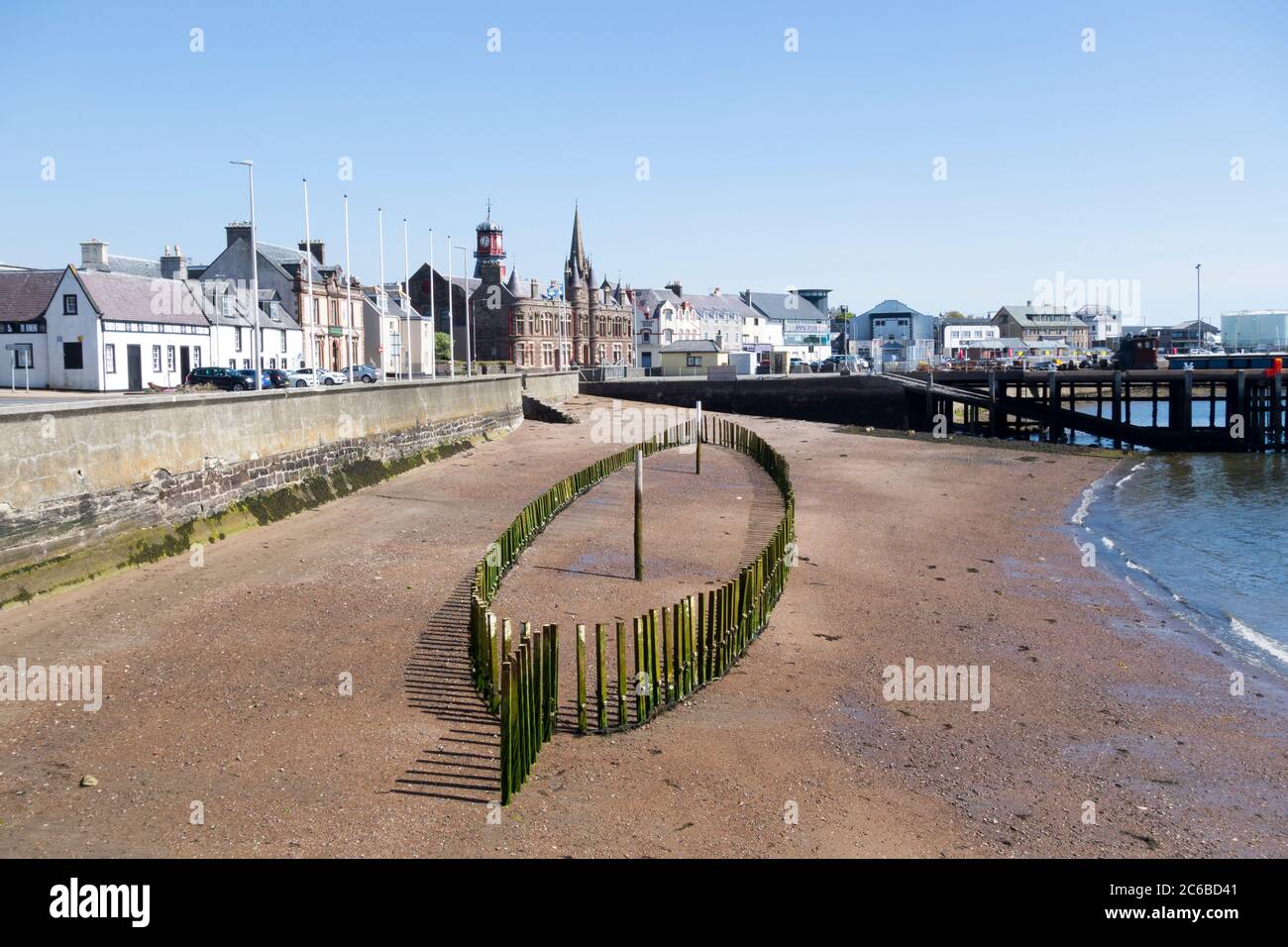 Iolaire Memorial in Stornoway Harbour, Isle of Lewis, Western Isles ...