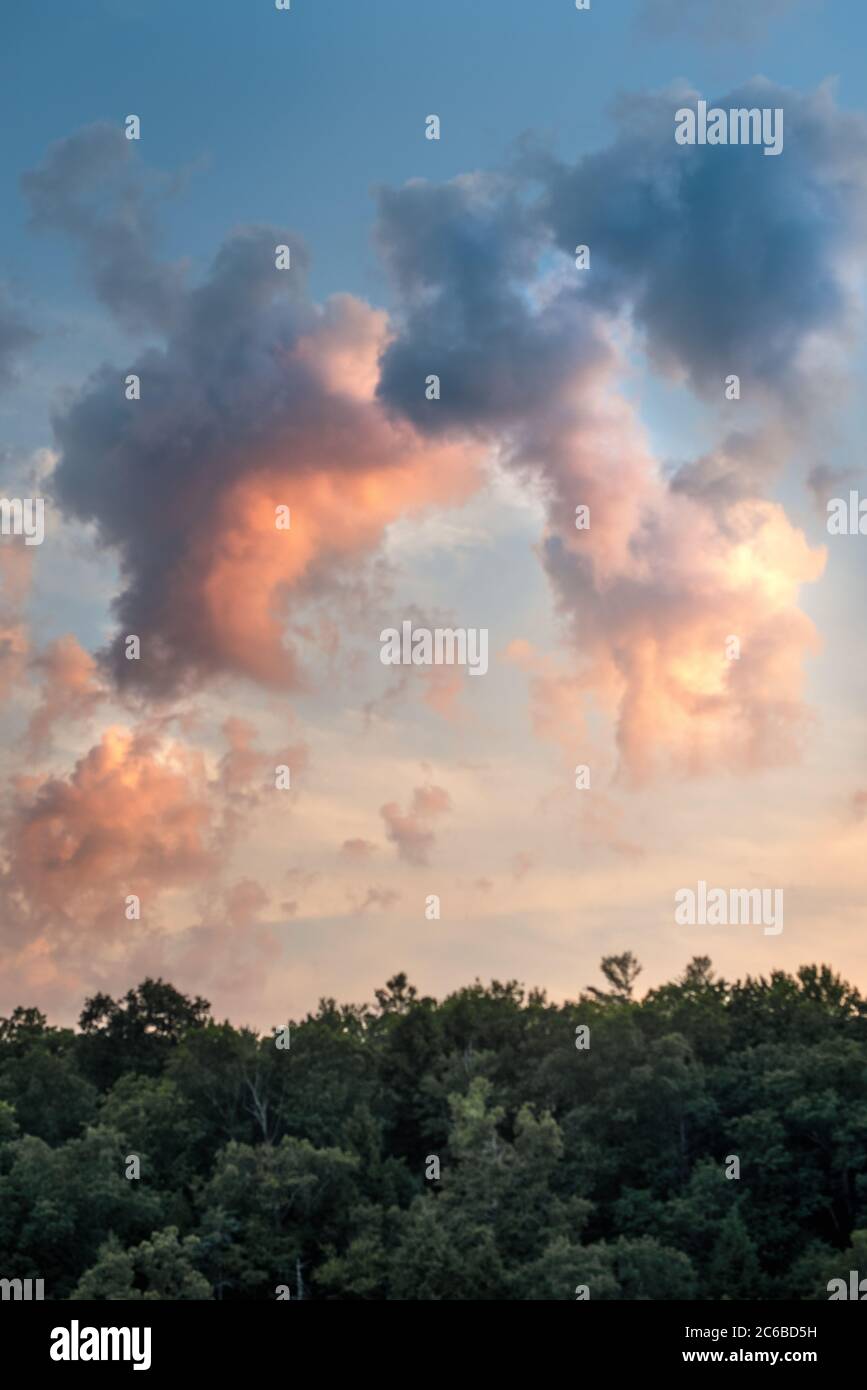 Columbus ohio skyline sunset aerial hi-res stock photography and images ...
