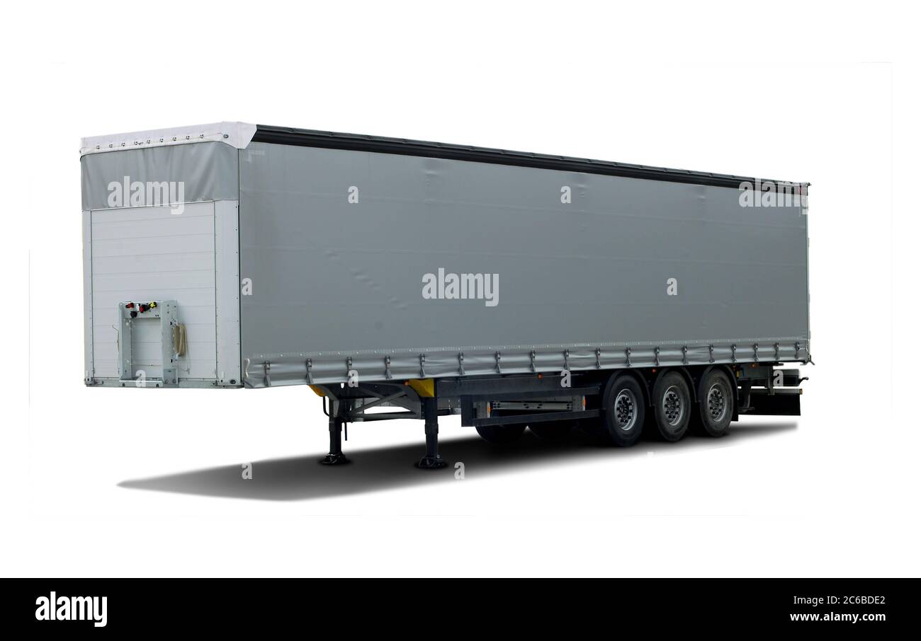 Truck semi trailer Stock Photo - Alamy