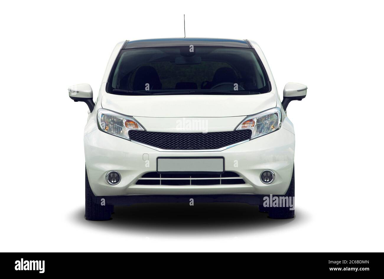 passenger car front view Stock Photo - Alamy