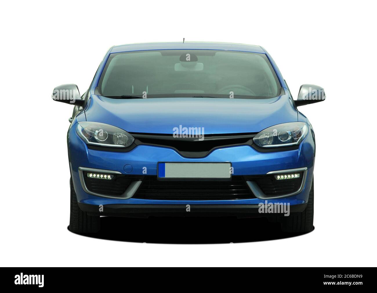 passenger car front view Stock Photo - Alamy