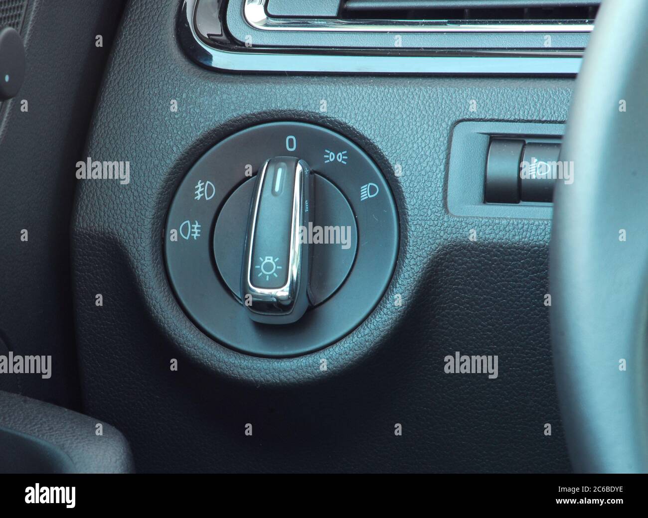 car lighting switch Stock Photo - Alamy