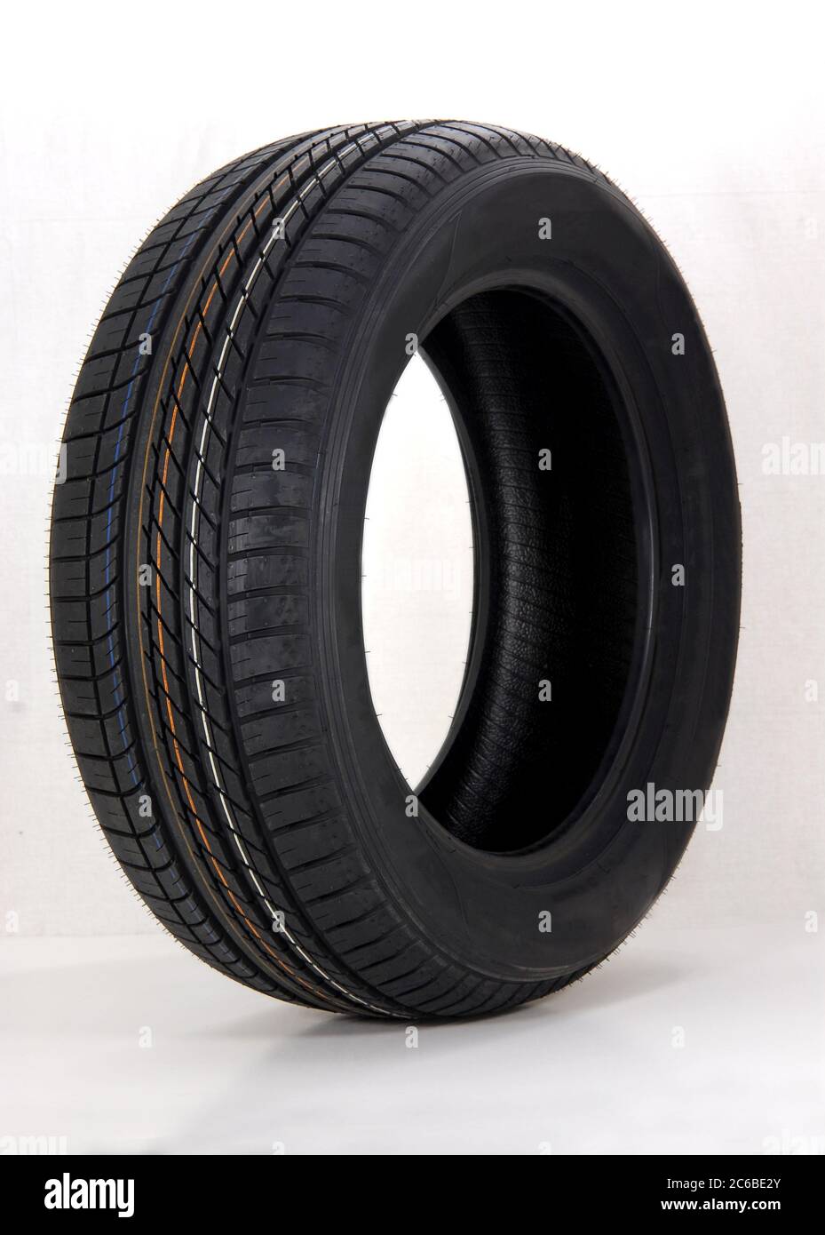 Brand new modern summer sports car tire Stock Photo - Alamy