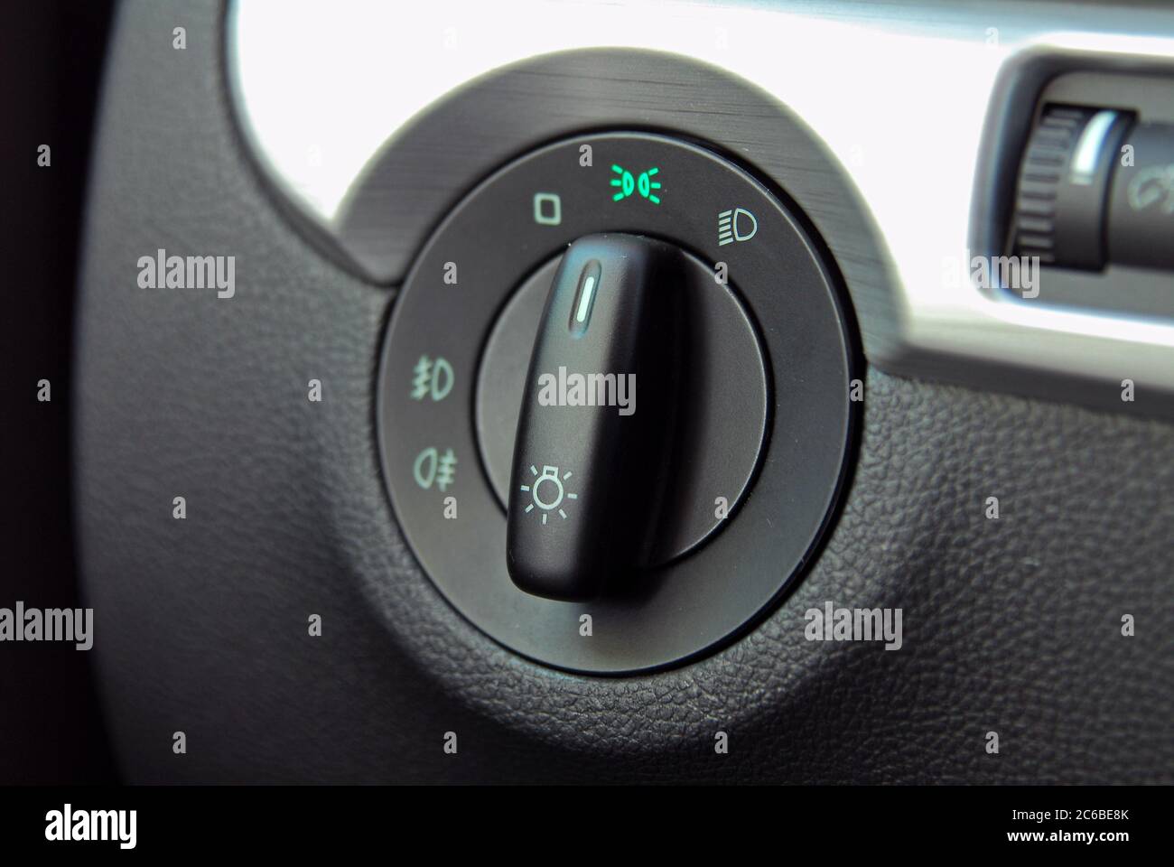 car lighting switch Stock Photo - Alamy