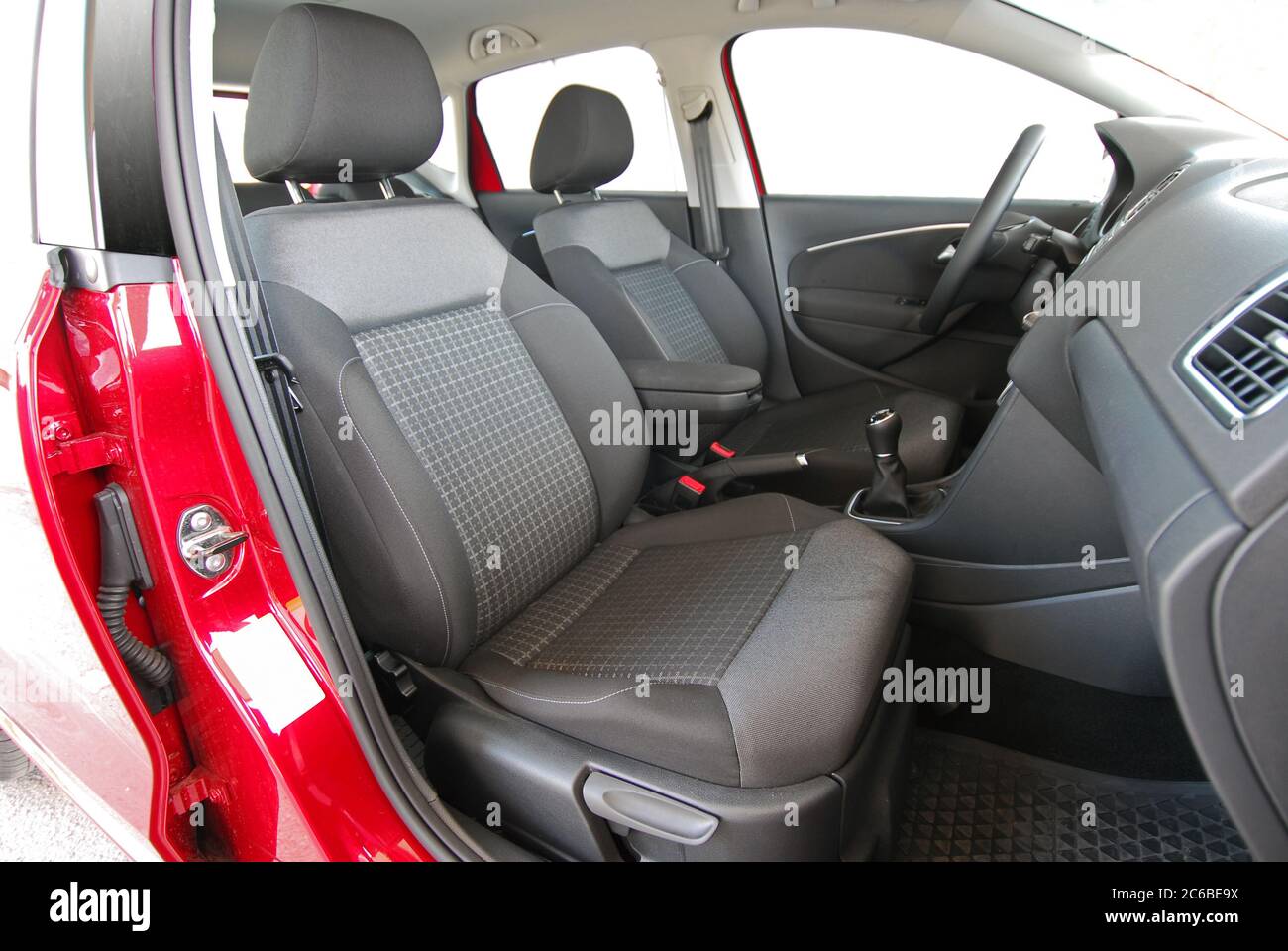 Front car seats Stock Photo - Alamy