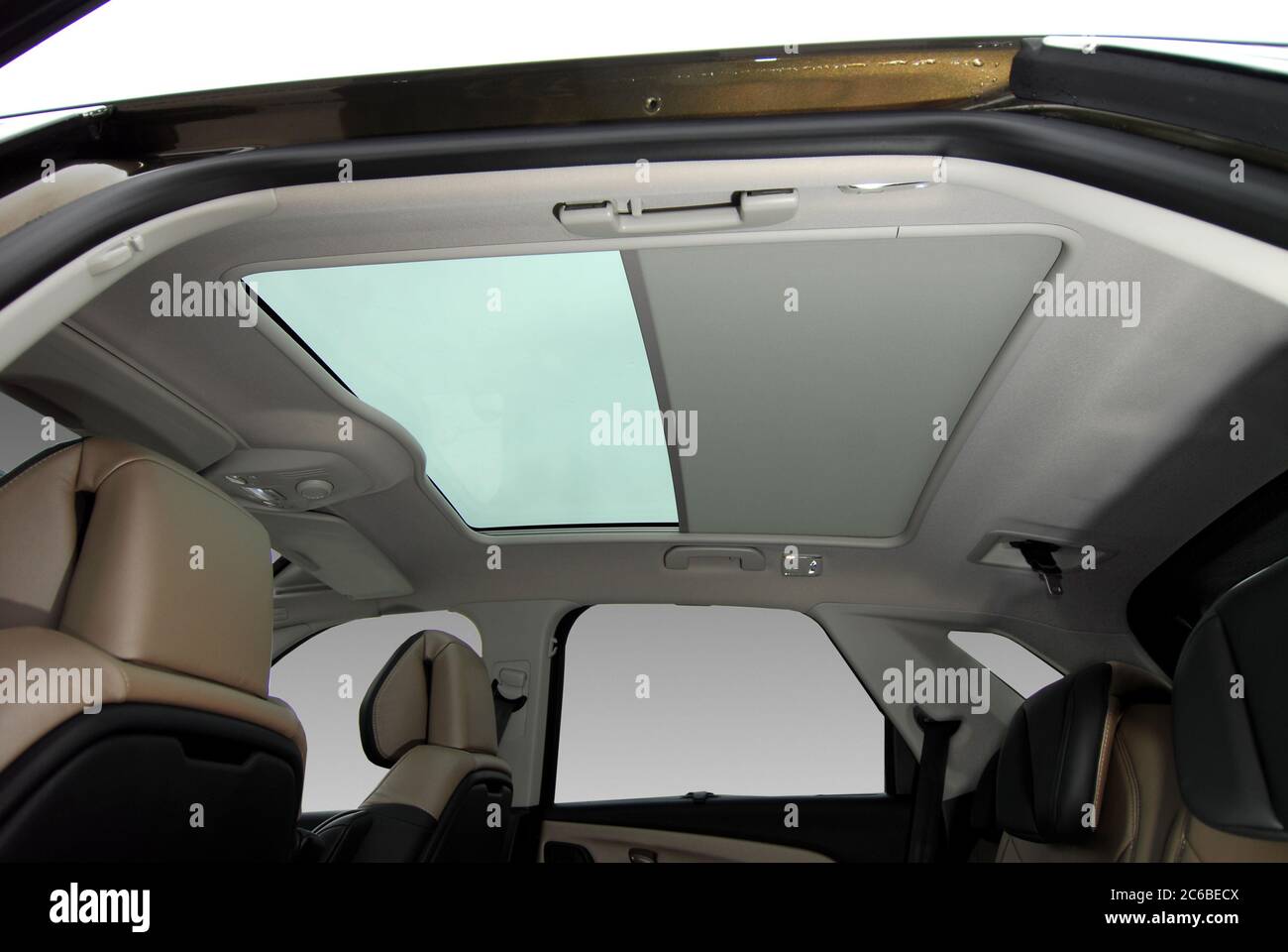 Sunroof inside car hi-res stock photography and images - Alamy