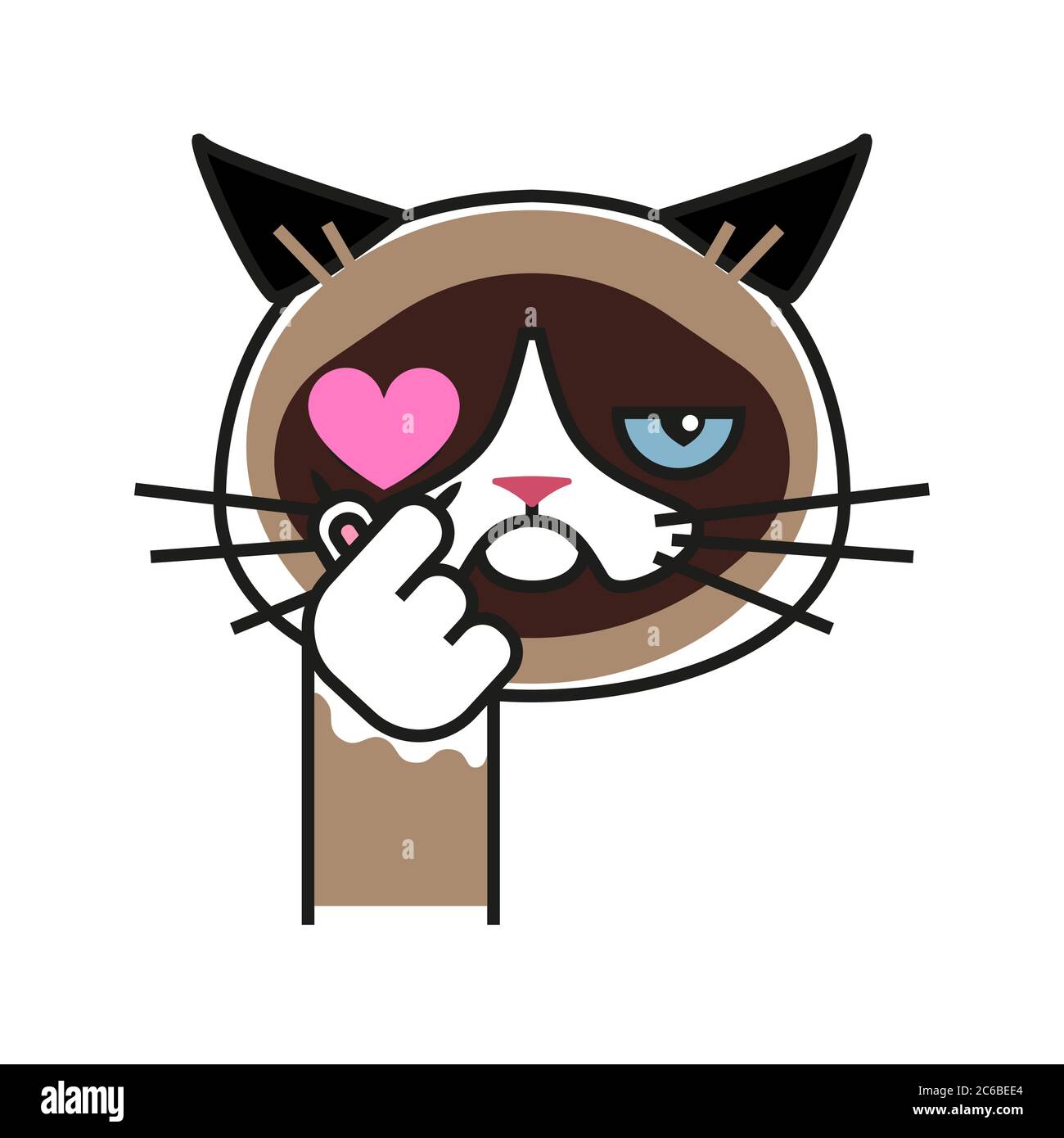 Grumpy Cat Frozen Like My Heart