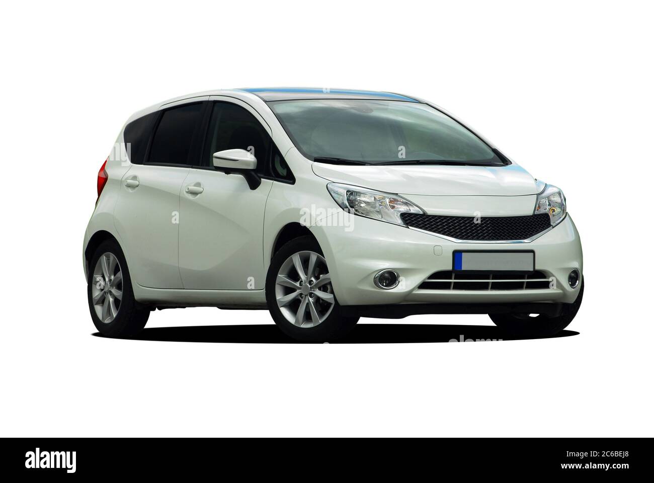 small car, small car on white background Stock Photo - Alamy