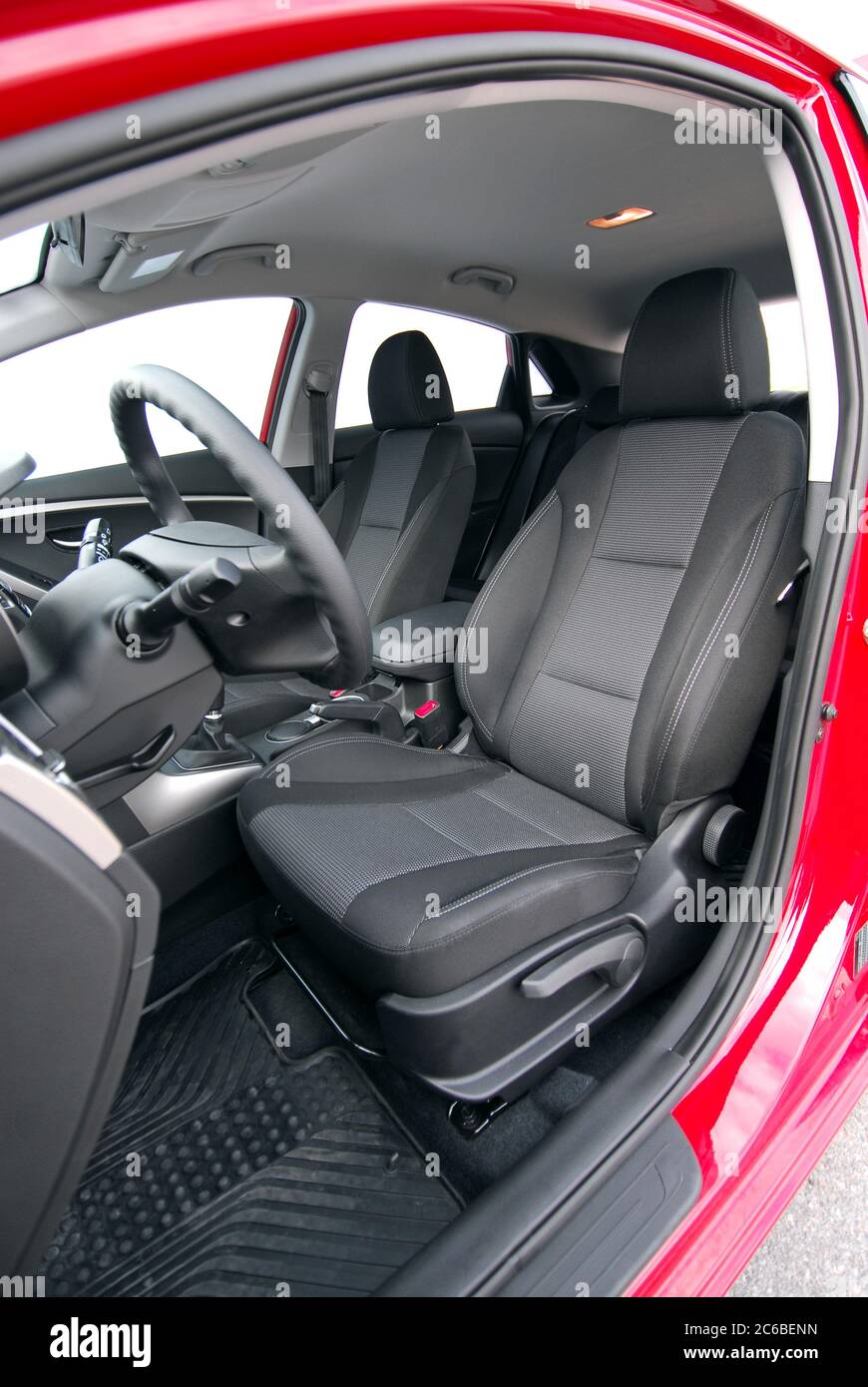 Front car seats Stock Photo - Alamy