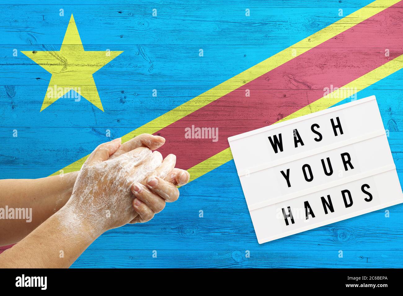 Congo hands water hi-res stock photography and images - Alamy