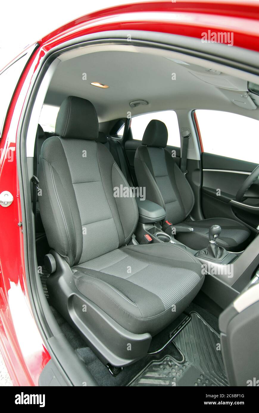 Front car seats Stock Photo - Alamy