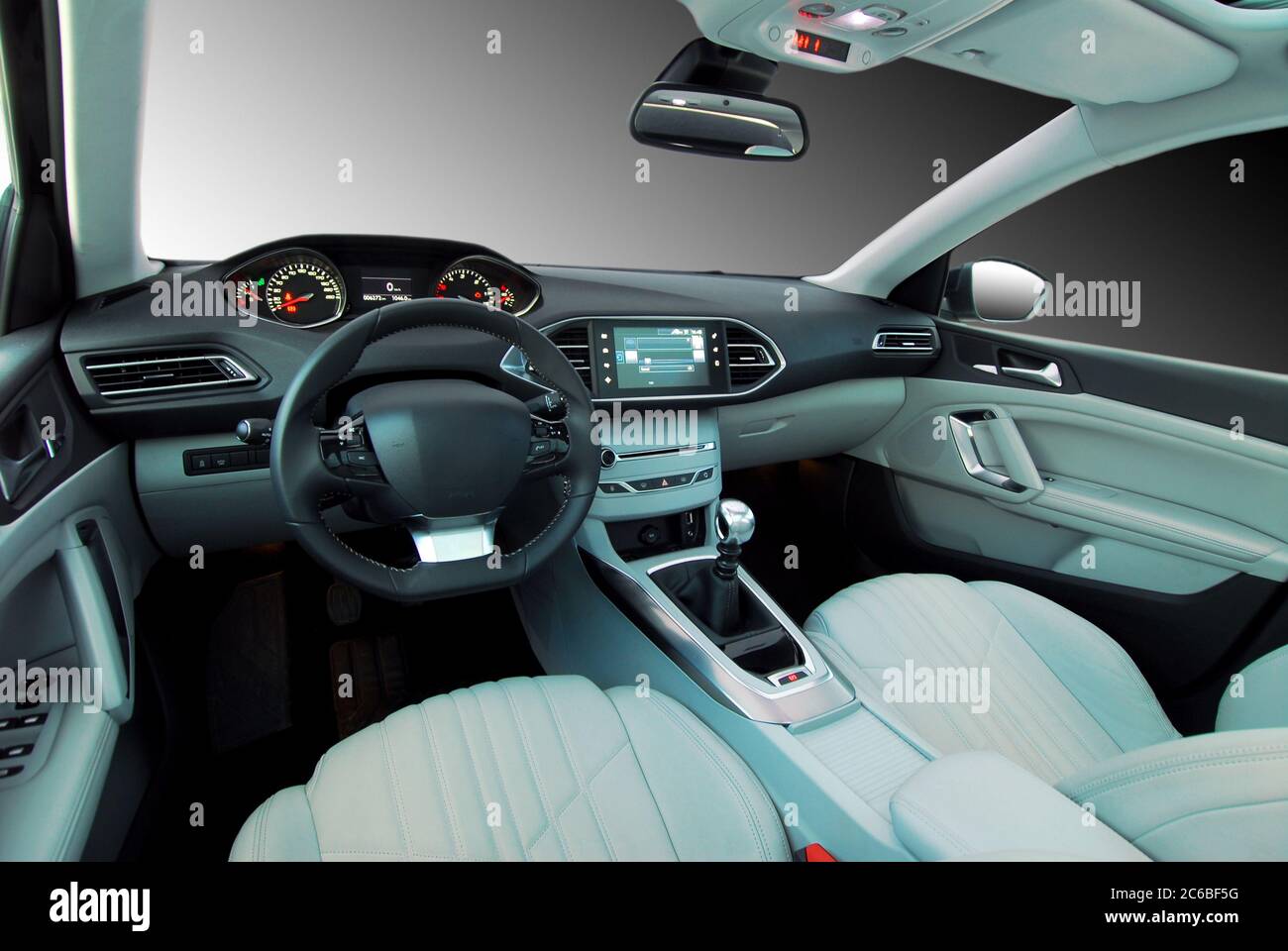 dashboard of a modern car Stock Photo - Alamy