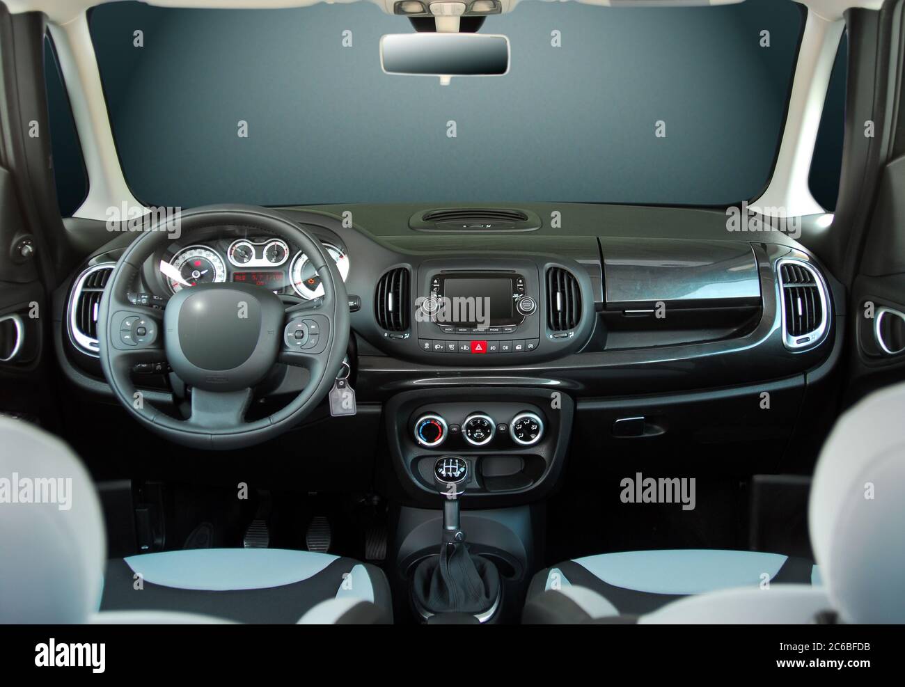 dashboard of a modern car Stock Photo - Alamy