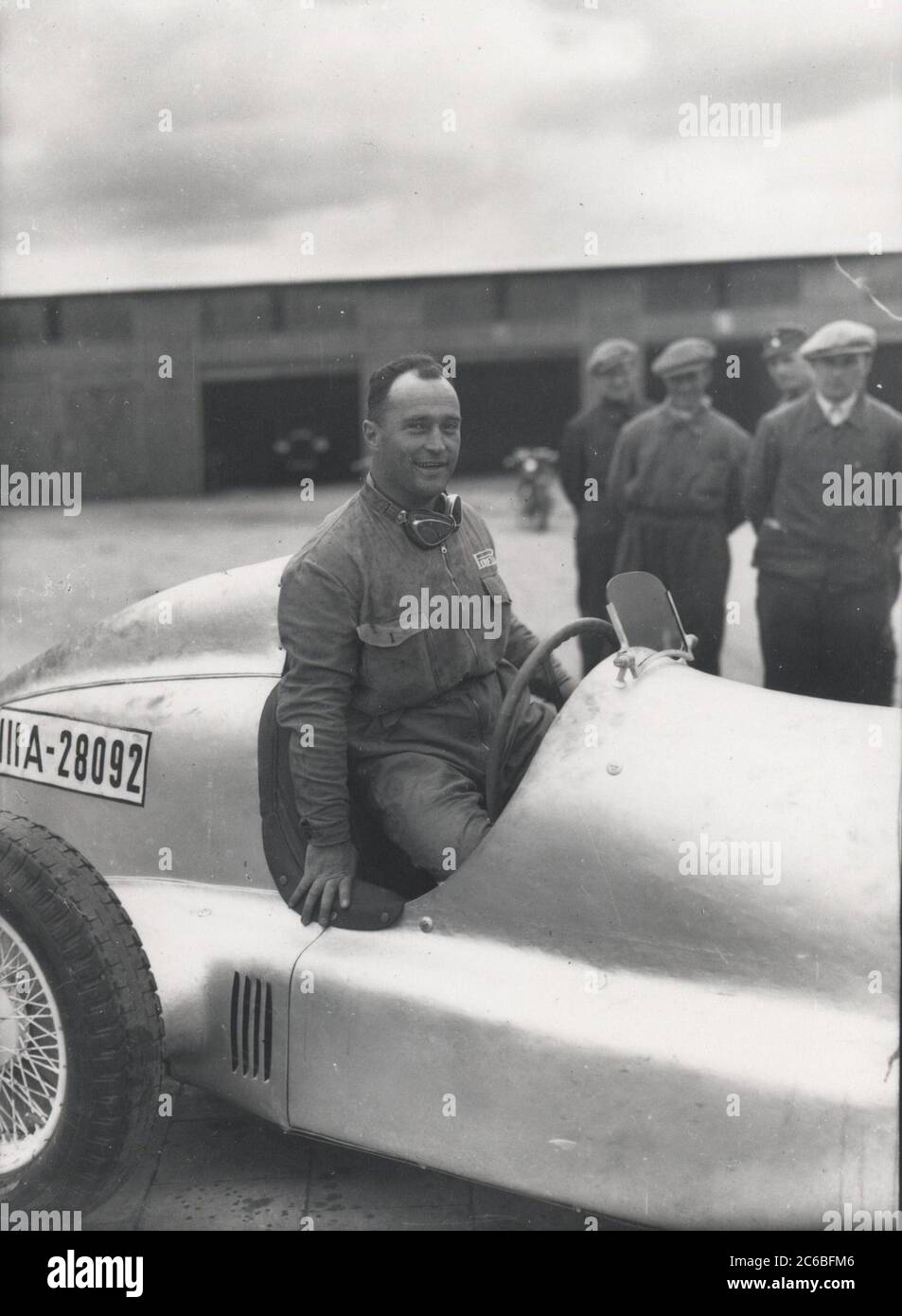 Racing driver - car Heinrich Hoffmann Photographs 1934 Adolf Hitler's ...