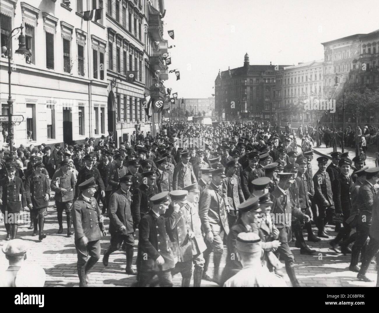 Parade in the streets of Berlin Heinrich Hoffmann Photographs 1934 ...