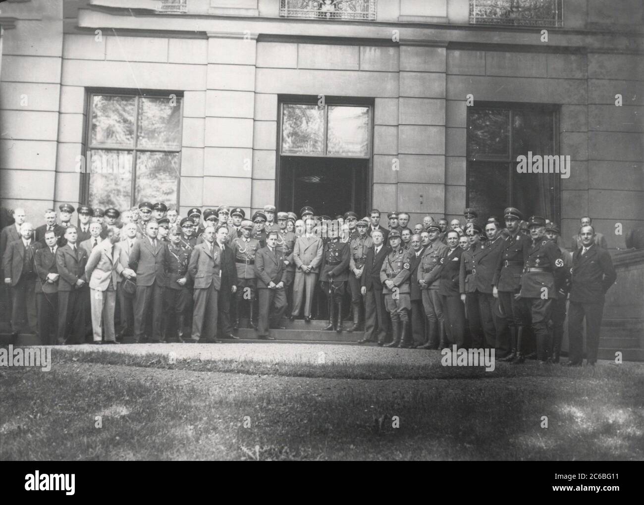 Reception at Goebbels Heinrich Hoffmann Photographs 1934 Adolf Hitler's ...