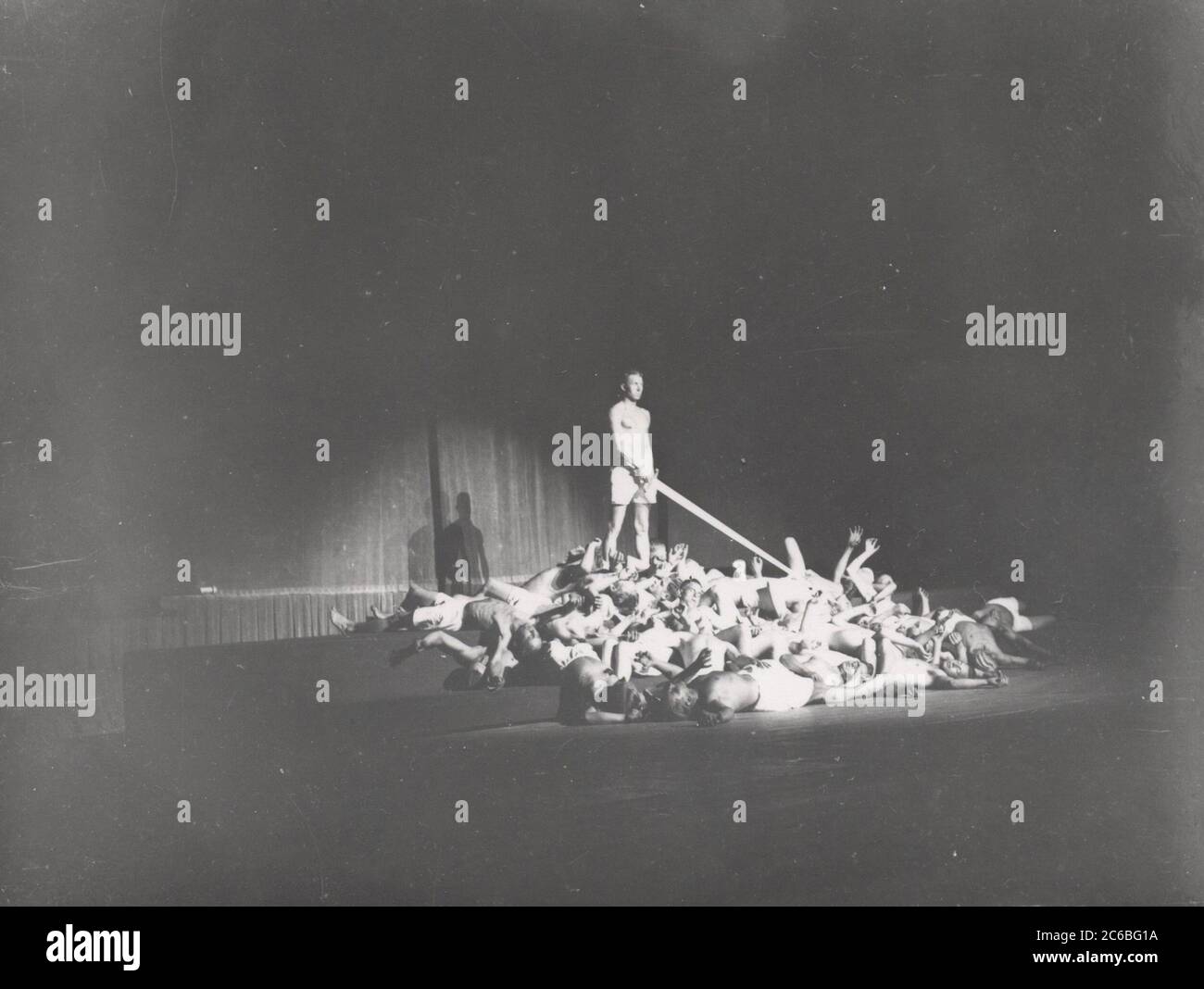 Theater rehearsals - stage sets Heinrich Hoffmann Photographs 1934 ...