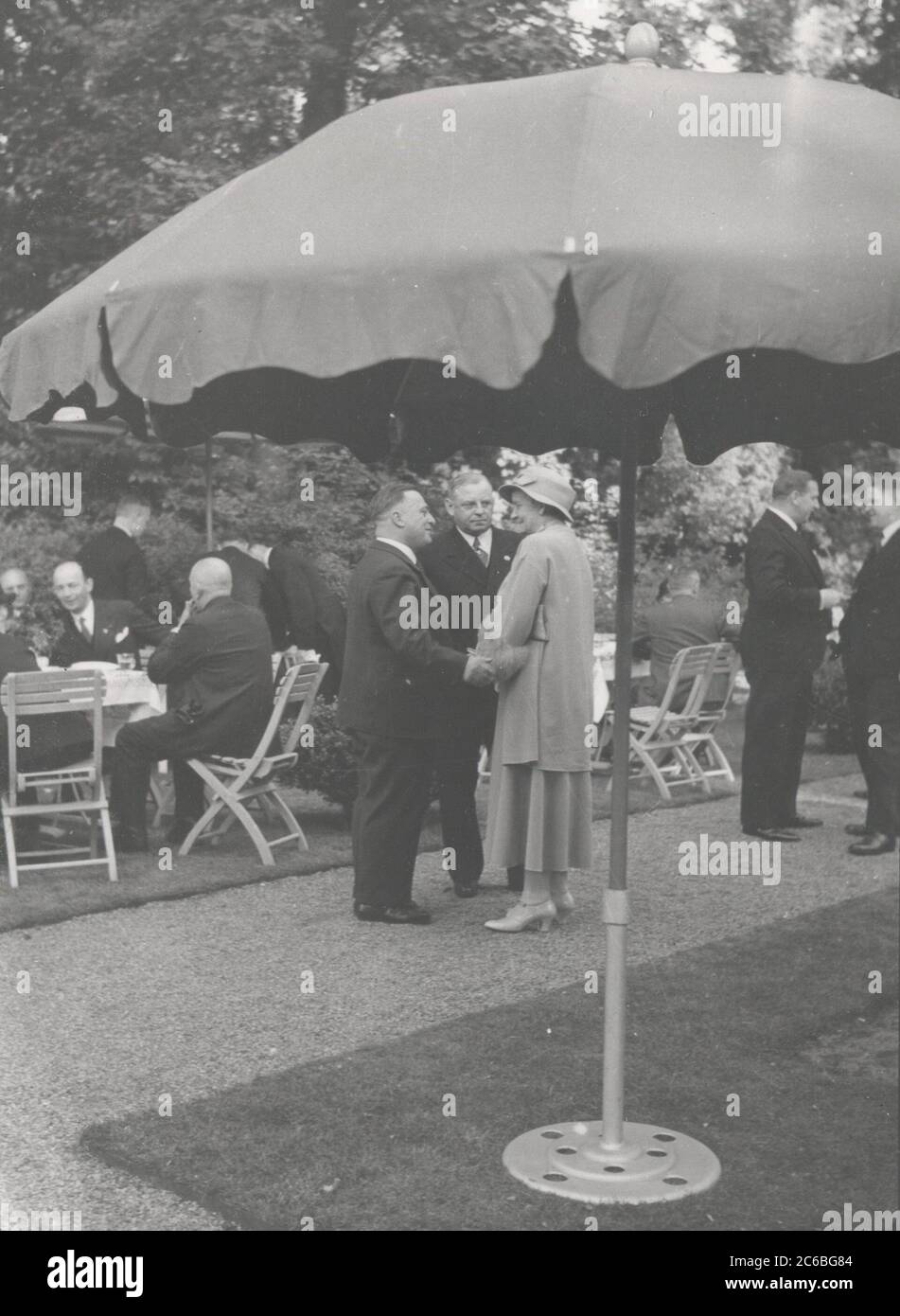 Garden party at Dr. Goebbels Heinrich Hoffmann Photographs 1934 Adolf ...