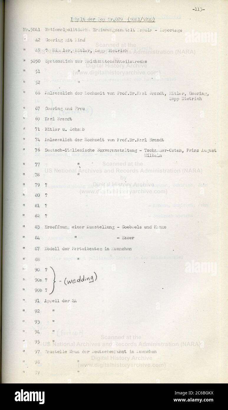 Heinrich Hoffmann Photographs 1934 Adolf Hitler's official photographer ...