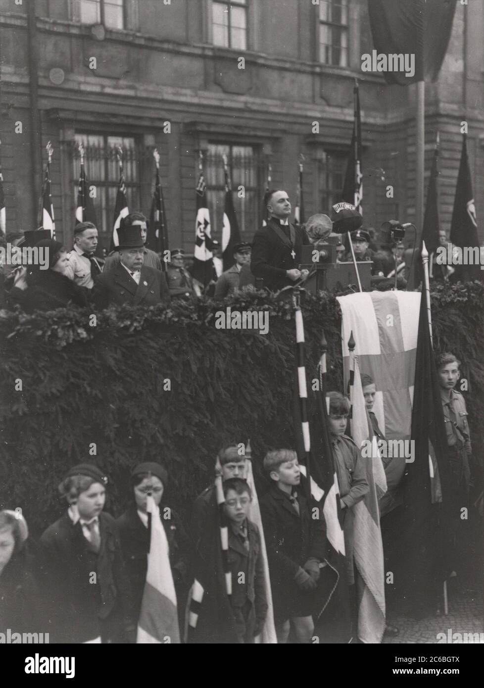 Rally of the "German Christian Movement" - Lustgarten Heinrich Hoffmann ...