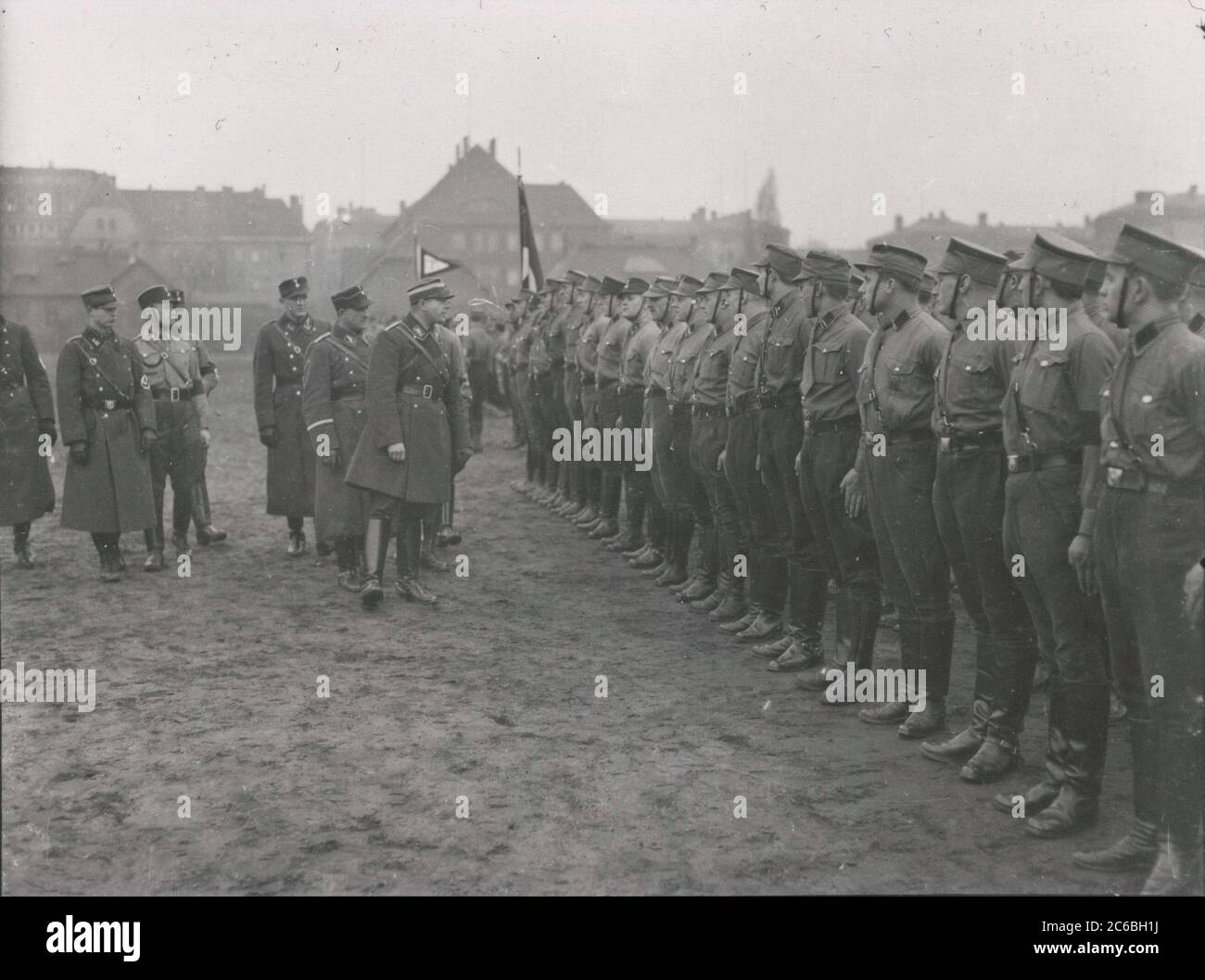 SA - Appell (roll call) Heinrich Hoffmann Photographs 1934 Adolf Hitler ...