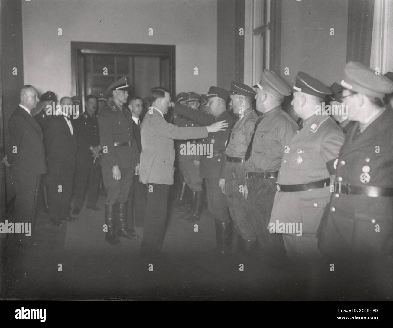 Hitler receives secondment in the Reich Chancellery Heinrich Hoffmann ...