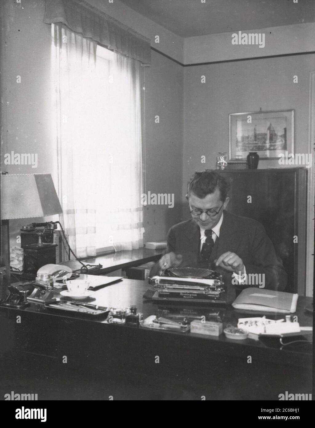 Reportage about the writer Heinrich Hoffmann Photographs 1934 Adolf ...