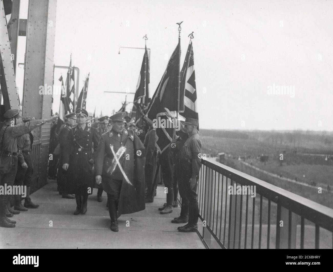 Inauguration of the Nieder-Goering boat lift Heinrich Hoffmann ...