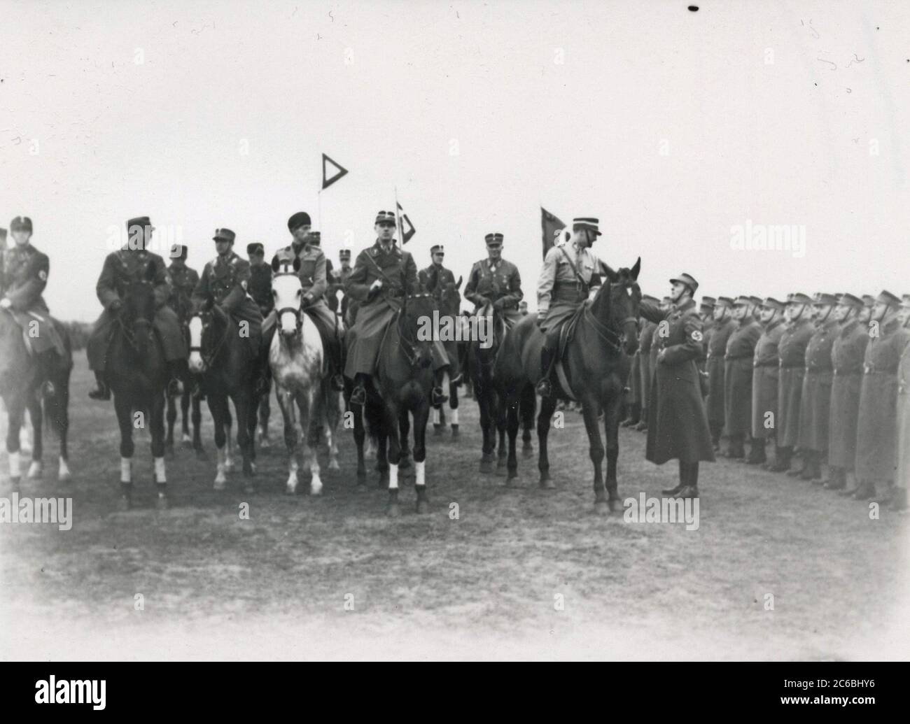 Appell (roll call) by the SA Heinrich Hoffmann Photographs 1934 Adolf ...