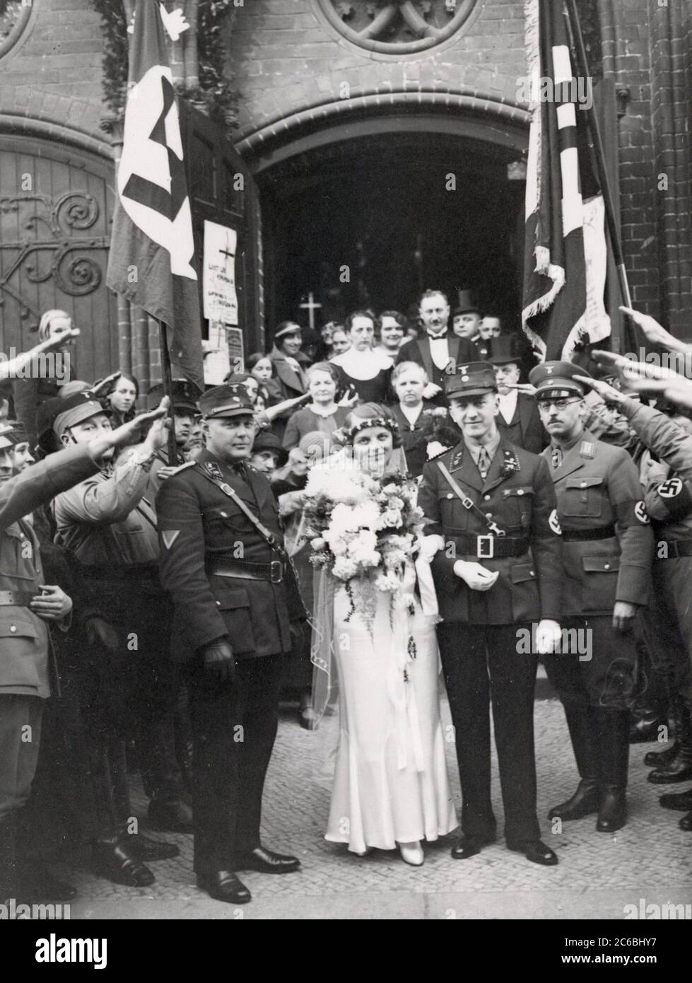 Wedding Heinrich Hoffmann Photographs 1934 Adolf Hitler's official ...