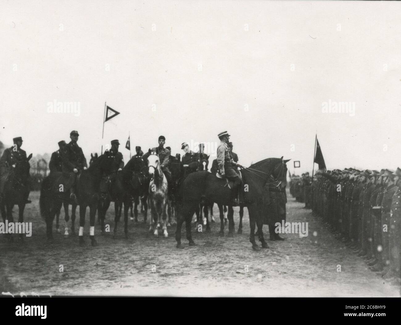 Appell (roll call) by the SA Heinrich Hoffmann Photographs 1934 Adolf ...