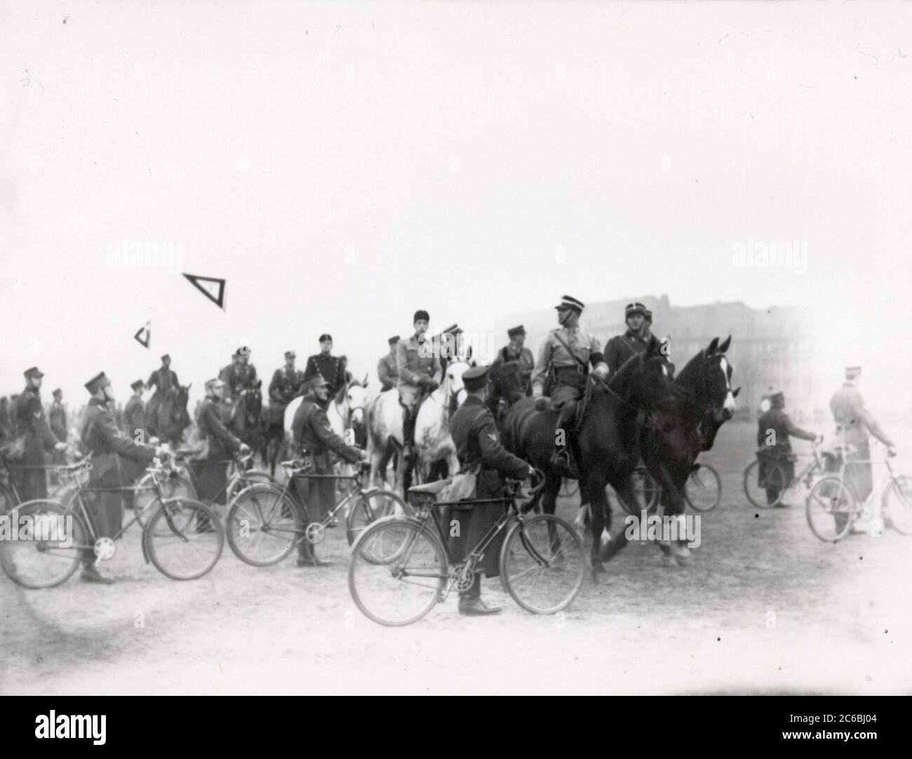 Appell (roll call) by the SA Heinrich Hoffmann Photographs 1934 Adolf ...