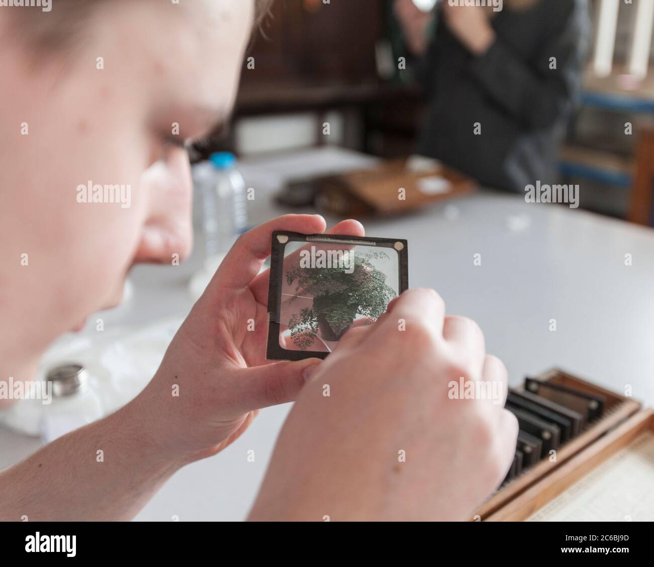 Vintage Glass Slides High Resolution Stock Photography and Images - Alamy